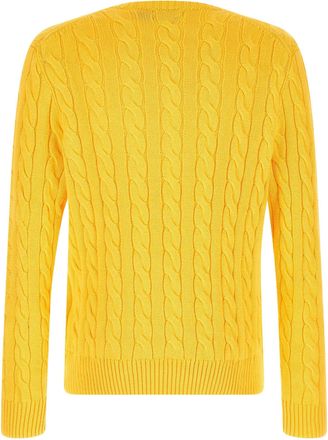 Polo Ralph Lauren Cable-Knit Cotton Sweater - Yellow