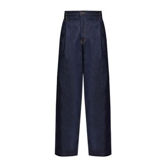 Dries Van Noten Homme, Jeans, Bleu, Taille: W30 Wide Jeans