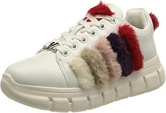 Love Moschino Femme Collezione Autunno Inverno 2021 Baskets, Blanc, 41 EU