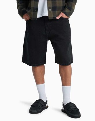 Quiksilver Weite Shorts in Schwarz