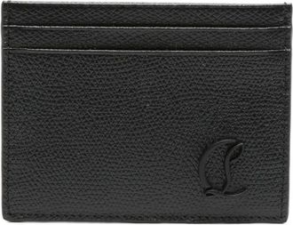 Christian Louboutin Homme, Accessoires, Noir, Taille: ONE Size Porte-cartes