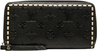 Louis Vuitton Portefeuille Long Pre-owned - Femme - Pre-owned - Noir - Taille: ONE Size