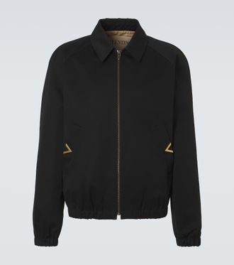 Valentino Veste blouson VGold en coton