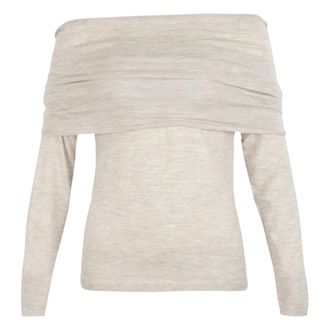 Max Mara Damen, Oberteile, Beige, MGr&ouml;&szlig;e