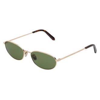Retro Superfuture GI9 Lunettes de soleil, Or/Vert, 57 mm
