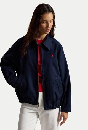 Polo Ralph Lauren &Uuml;bergangsjacke 211A96311002 Dunkelblau Oversize