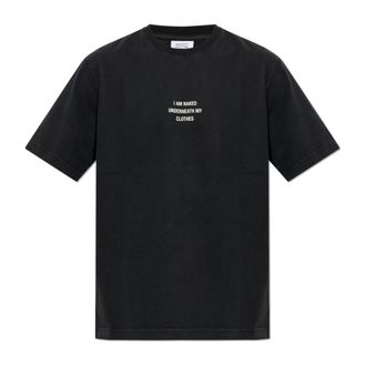 VETEMENTS Bedrucktes T-Shirt - - Tops - Herren - Schwarzk - S