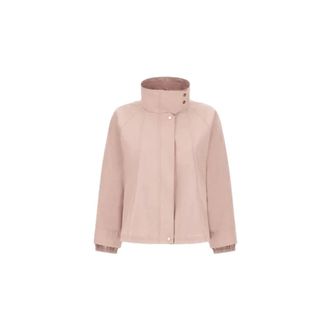 Herno Femme, Vestes, Rose, Taille: 40 FR Buttoned Jacket