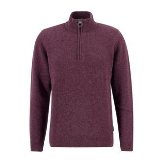 Barbour Holden Halbrei&szlig;verschluss-Pullover - - Knitwear - Herren - Rot - L