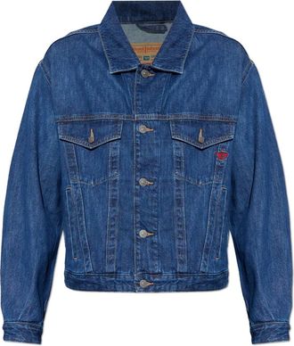 Diesel Herren, Jacken, Blau, XLGr&ouml;&szlig;e