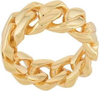 Darkai Darkai, Homme, Accessoires, Jaune, Taille: 54 MM Cuban Ring