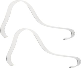 SOLUSTRE 5 Stück Acryl Sandalen Stützregal Mit Gebogenem Design Leichter Schuhhalter Für High Heels Und Sandalen Praktisches Display Für Zuhause Und Einzelhand