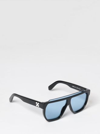 Off-white Lunettes de soleil aviateur en ac&eacute;tate &agrave; forme arrondie avec logo Arrow