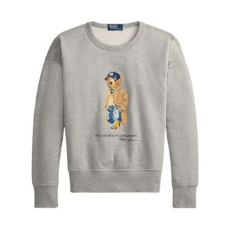 Polo Ralph Lauren Vintage Fit Polo Bear Sweatshirt - - Sweatshirts & Hoodies - Herren - Grau - M