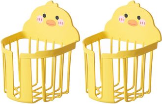 BESPORTBLE 2 St&uuml;ck Punching Toilettenpapierhalter mit Ablage Wandmontage Papierregal f&uuml;r Bad und K&uuml;che Platzsparend Multifunktional Einfache Anbringung Praktisch