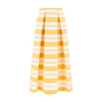 Herno Gestreifter Midirock - - Skirts - Damen - Mehrfarbig - M