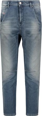 Diesel Femme, Jeans, Bleu, Taille: W29 Jeans en denim d&eacute;lav&eacute;