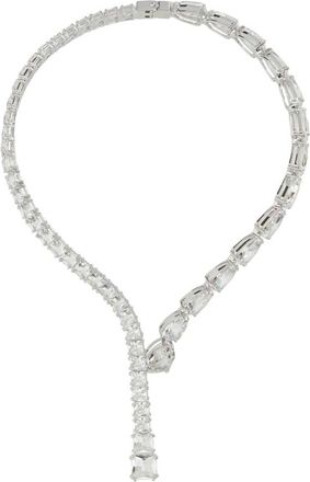 Swarovski Femme, Accessoires, Gris, Taille: ONE Size Matrix Open Necklace