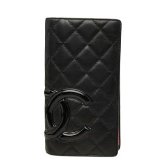 Chanel Pre-owned Long wallet (bi-fold) - - Pre-owned - Damen - Schwarzk - ONE SIZE