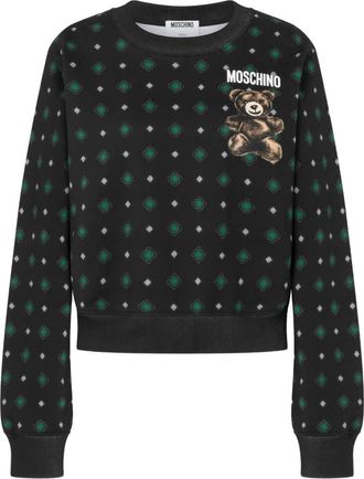 Moschino Femme, Sweatshirts et sweats &agrave; capuche, Multicolore, Taille: 38 FR 2555 Fantasia SweaT-shirt