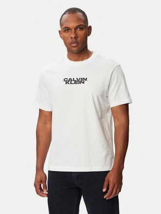 Calvin Klein Jeans T-Shirt LV04RG834G Wei&szlig; Regular Fit