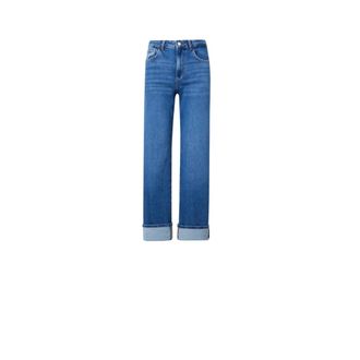 Liu Jo Femme, Jeans, Bleu, Taille: W26 Jean Droit avec Revers