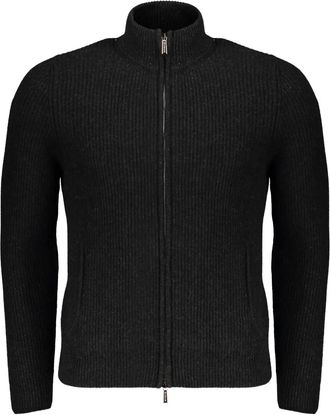 Moorer cardigan Ares-Cah à col roulé - Noir