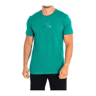 La Martina Kurz&auml;rmeliges T-Shirt - - Tops - Herren - Gr&uuml;n - S