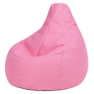 Icon Brand Performance Mesh Gaming Sitzsack, Rosa, Webstoff, Sitzsack Erwachsene mit F&uuml;llung, Bean Bag, Gaming Stuhl, Lounge Sessel, Lounge Stuhl, Schlafzimmer, 