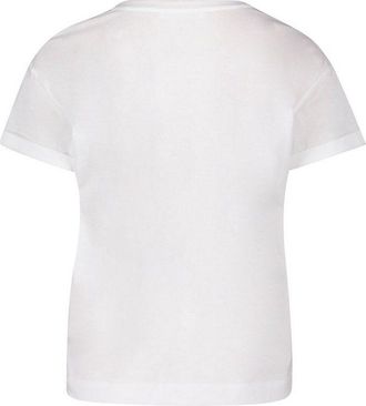 Betty&Co T-Shirt Shirt Kurz 1/2 Arm Patch White/Brown
