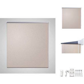 vidaXL Jalousien & Rollos - Verdunkelungsrollo 160 x 230 cm beige