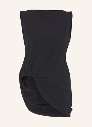 Jacquemus Jacquemus Blusentop Le Haut Peplo Top Mit Cut-Out weiss