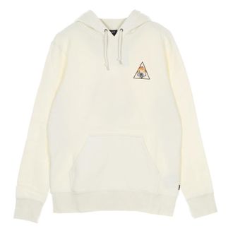 HUF Hoodie mit Dreieck-Print und K&auml;ngurutasche - - Sweatshirts & Hoodies - Herren - Beige - S