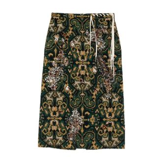 Dries Van Noten Damen, R&ouml;cke, Mehrfarbig, MGr&ouml;&szlig;e