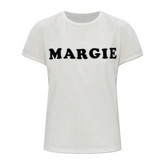 Maison Margiela Margie T-Shirt - - Tops - Damen - Wei&szlig; - S
