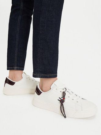 Tommy Jeans Sneakers Tjw Logo Sneaker EN0EN03129 Wei&szlig;