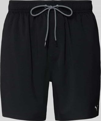 Puma Badeshorts mit Seitentaschen und Rei&szlig;verschlusstasche hinten