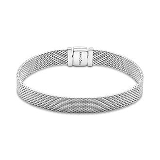 Pandora Reflexions Mesh Armband - - Accessories - Damen - Grau - ONE SIZE