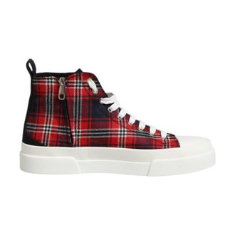 Dolce & Gabbana Multicolor High Top Herren Sneakers - - Shoes - Herren - Mehrfarbig - 41 EU