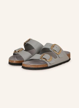 Birkenstock Pantoletten Arizona Big Buckle grau
