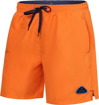 Ladeheid Herren Badehose Badeshorts Schwimmhose Bademode Strandmode LAZA1002 (Orange Kobalt, 5XL)