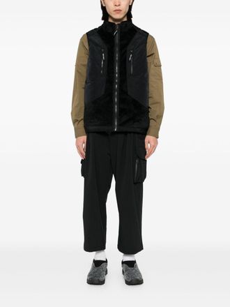 SPOONYARD pantalon ceintur&eacute; &agrave; poches cargo - Noir