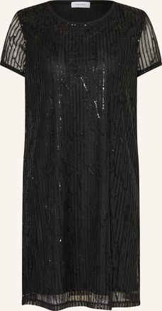 Darling Harbour Darling Harbour Mesh-Kleid Mit Pailletten schwarz