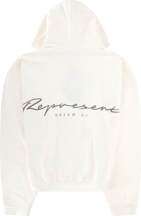 Represent Western Dobermans Logo Cotton Sweatshirt - White