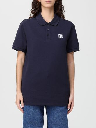 Balmain Polo Femme couleur Bleu