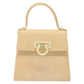 Ferragamo Pre-owned Leder Handtaschen - - Pre-owned - Damen - Beige - ONE SIZE