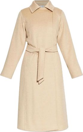Max Mara Knielanger Mantel - Beige