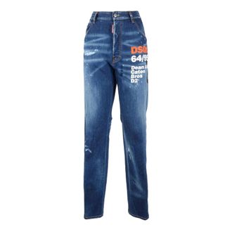 Dsquared2 Homme, Jeans, Bleu, Taille: XL Jeans droits