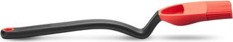 Dreamfarm BRIZZLE Silikonpinsel Küche | Rot | Flexibler Backpinsel Silikon oder Grill Pinsel | Einfaches Träufeln | Non-stick | Spülmaschinenfest | Hitzebeständ