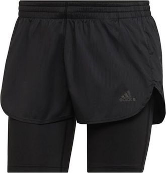 adidas adidas Damen Run Fast Two-in-One Shorts